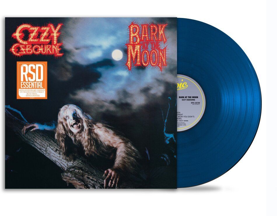 Ozzy Osbourne – Bark At The Moon / Blue Cobalt Translucent (Neu und ...