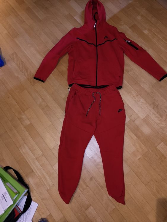 Nike Tech Rot Gr. L | Kaufen auf Ricardo