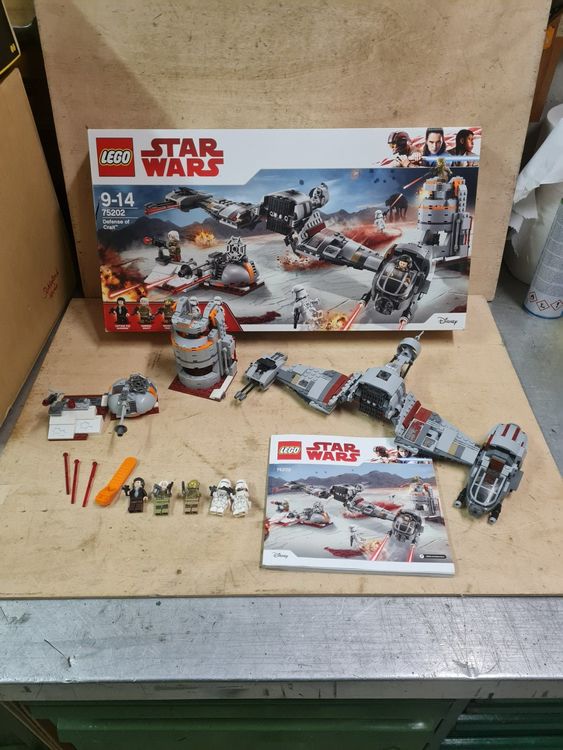 Lego Star Wars 75202 (mit Bauplan und OVP) (Gebraucht) in Safenwil für ...