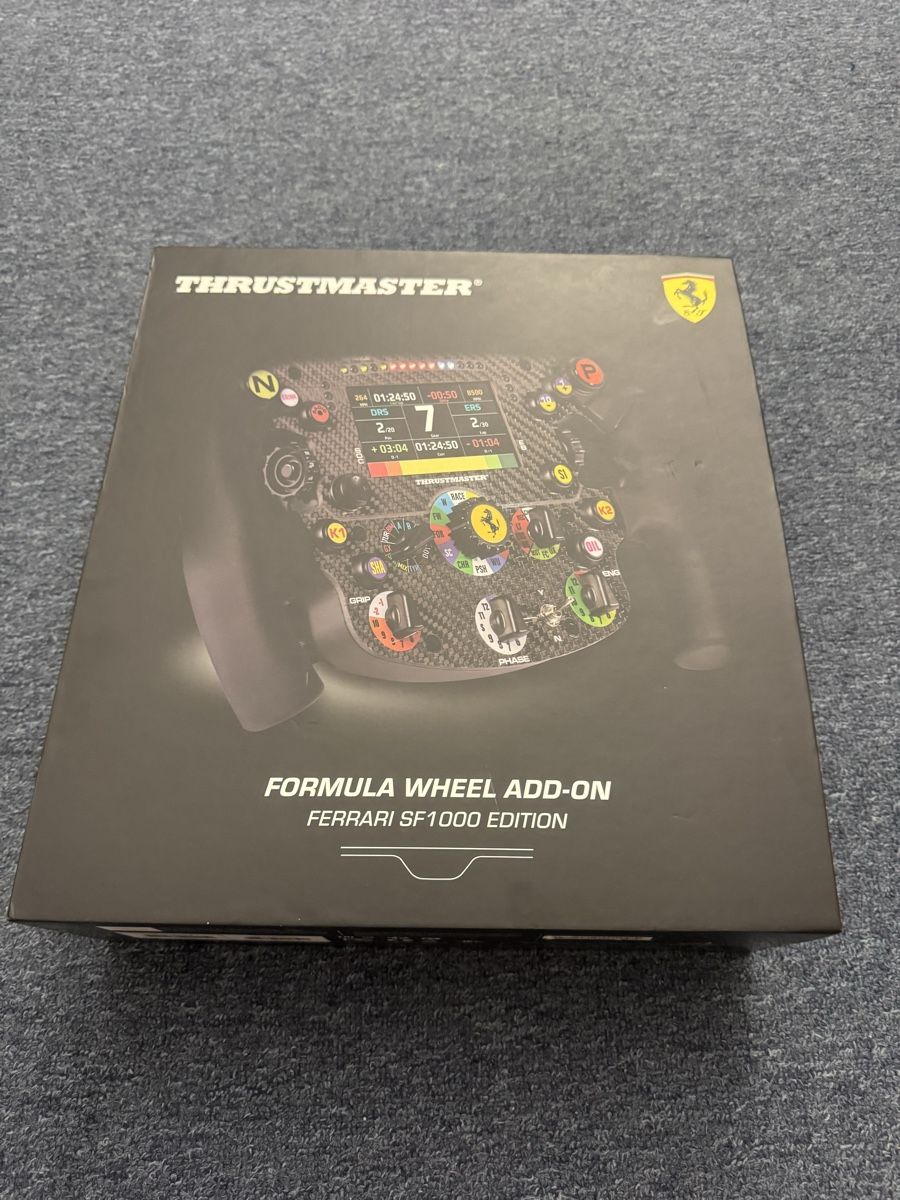 Thrustmaster Ferrari SF1000 Formula Wheel - Like New! (49) (Neu (gemäss ...