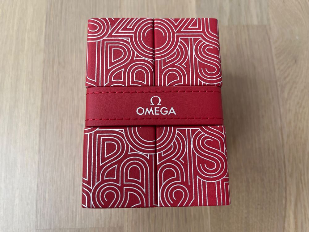 Omega JO Paris 2024 watch travelbox red (Brand new) | Kaufen auf Ricardo