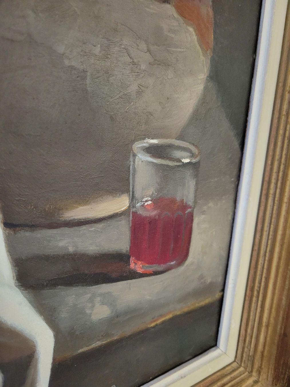 Tableau nature morte ' Pain & cruche' – Signé P. Jouffroy (Gebraucht ...