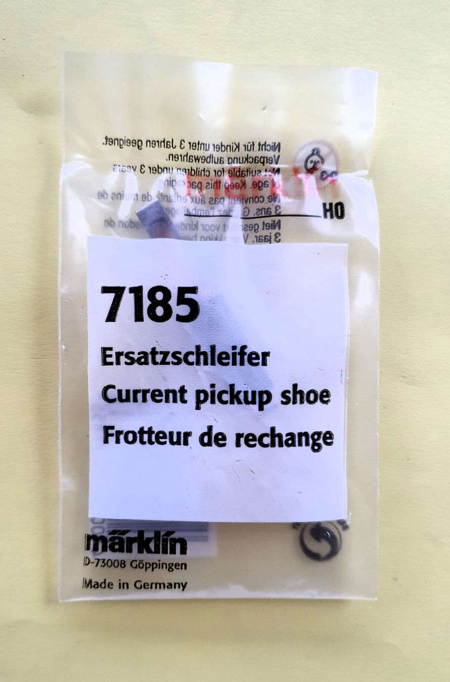 Märklin Nr. 7185, Ersatzschleifer, frotteur pour 3000, neu (Neu und ...