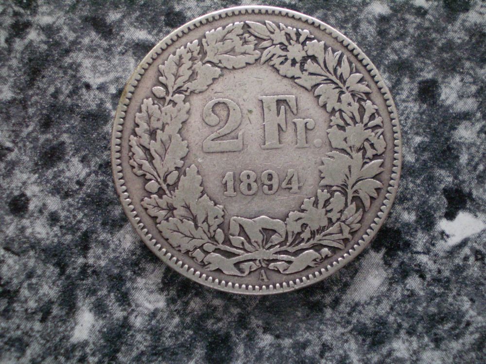2 Fr.1894 !!! Rar !!! ab 1.- !!! (Gebraucht) in Dierikon für CHF 8 – mit Lieferung auf Ricardo ...