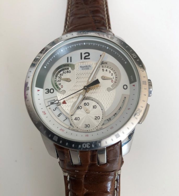 Swatch Irony Retrograde Chrono YRS403 Cold Hour (Gebraucht) in für CHF ...