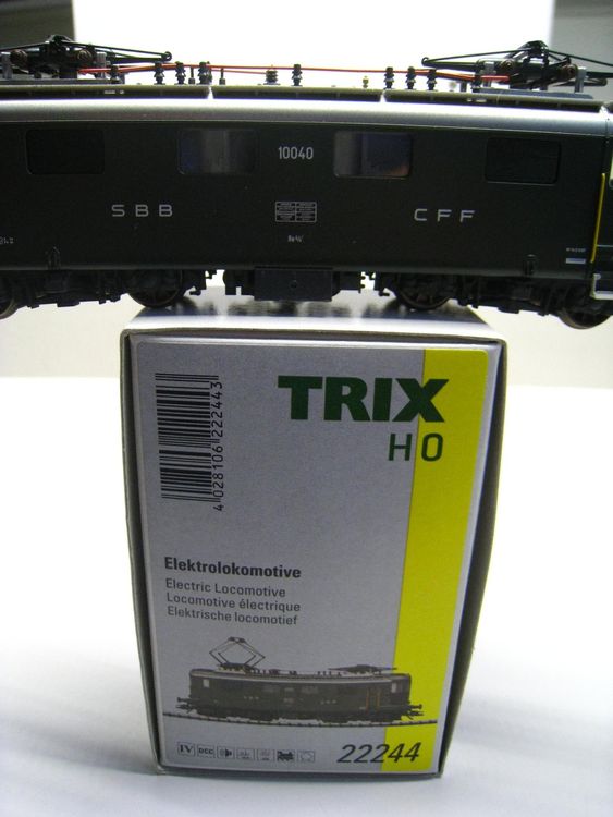 Trix Re 4/4 I 10040 grün, mit DDC Decoder, 22244 (Gebraucht) in Buchs ZH für CHF 318 – mit ...