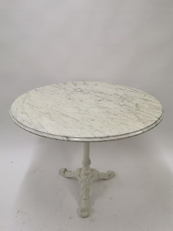 Marmor Tisch rund 90cm Gartentisch | Kaufen auf Ricardo