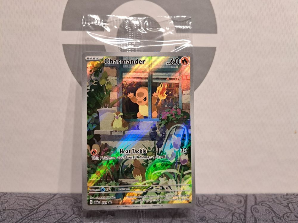 CHARMANDER OBSIDIAN FLAMES ETB PROMO POKEMON KARTE SVPEN 044 | Kaufen ...