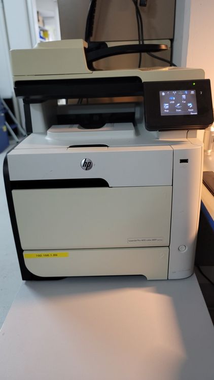 Farb Laser Drucker HP LaserJet Pro 400 color MFP (Gebraucht) in für CHF ...