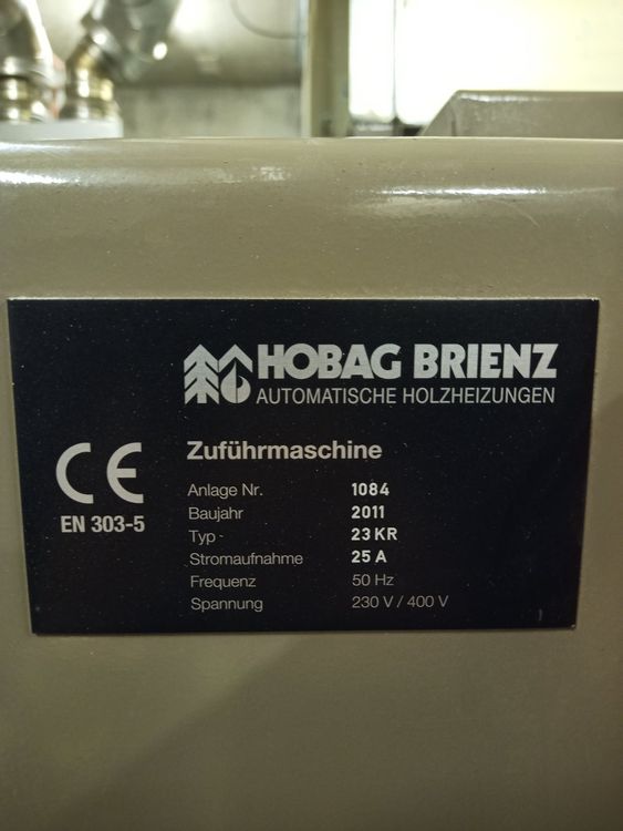 Hobag Stückgutheizung (Gebraucht) in Meisterschwanden für CHF 18000 ...