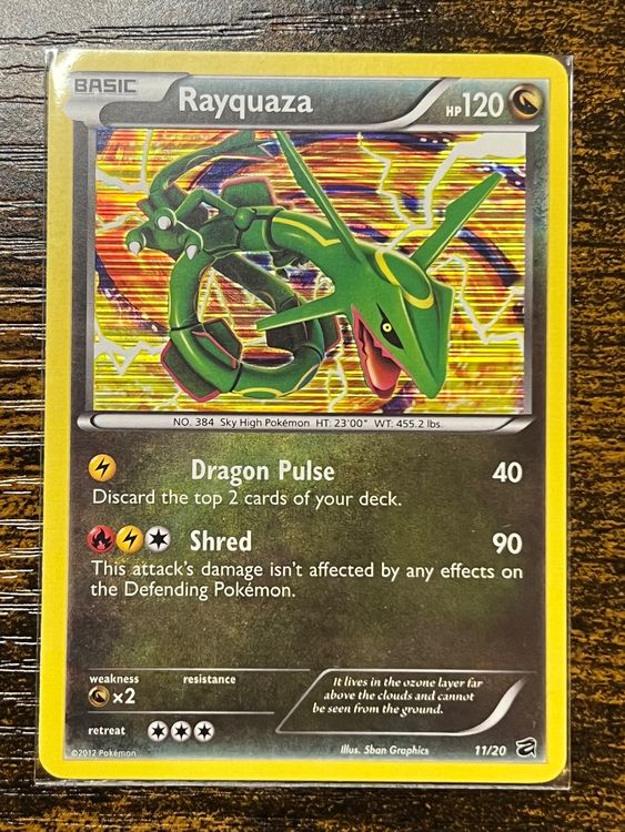 Rayquaza Holo 11/20 ( Nr.2 ) (Neu (gemäss Beschreibung)) in Zürich für ...