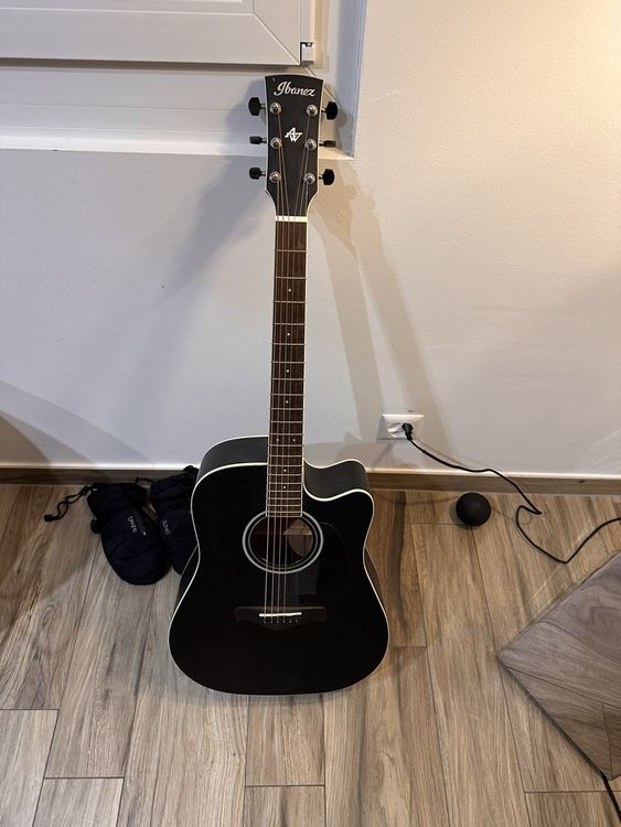 Ibanez AW84CE-WK Acoustic Guitar - Perfect for Summer! (Neu (gemäss ...