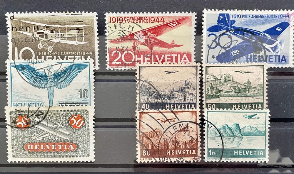 Schweiz Briefmarken Posten mit Dubletten & Altbestand (Gebraucht) in ...