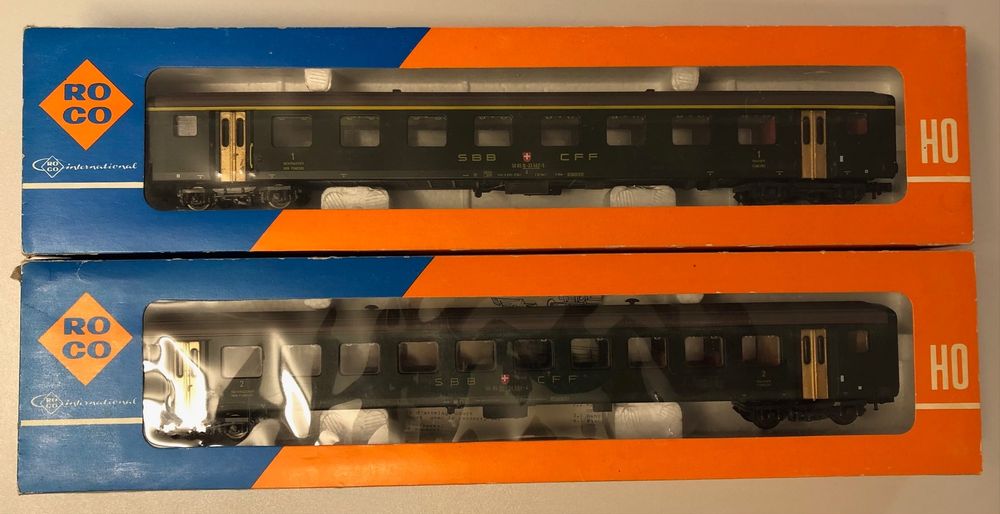 ROCO HO SBB EW II Wagensatz OVP (Gebraucht) in Rorschach für CHF 14 ...