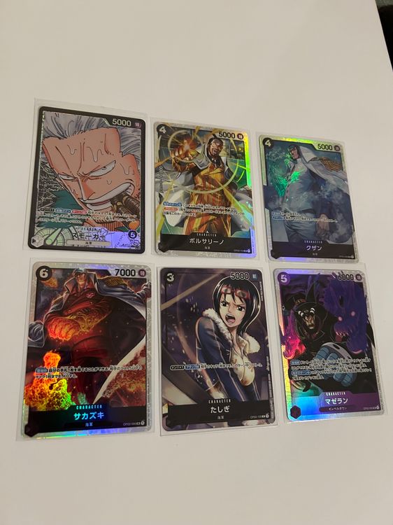 🔥One Piece OP-02 Cards Alt Art, SR.. PSA GRADING WORTHY🔥 (Neu (gemäss ...