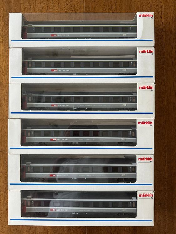 6er EC SBB Set: Märklin 4368 und 4369 (Gebraucht) in Zürich für CHF 180 ...