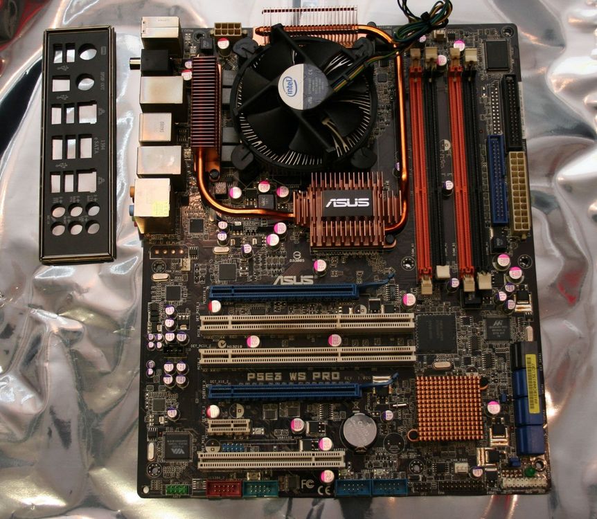 Asus P5E3 WS Pro Core2Quad CPU (Gebraucht) in Frick für CHF 29 – mit ...