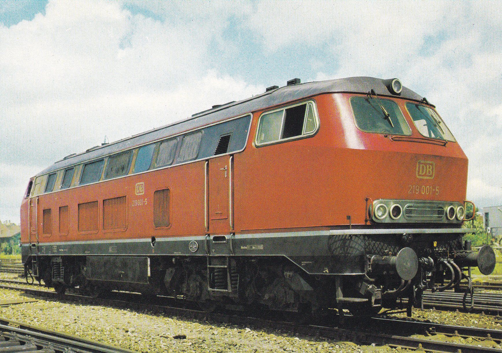 Deutschland DB Deutsche Bundesbahn V 169 BR 219 (Gebraucht) in Luzern ...