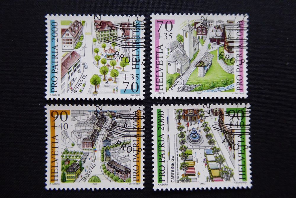 (P191) 2000: Zst. Nr. B268 - B271 ʘ | Kaufen auf Ricardo