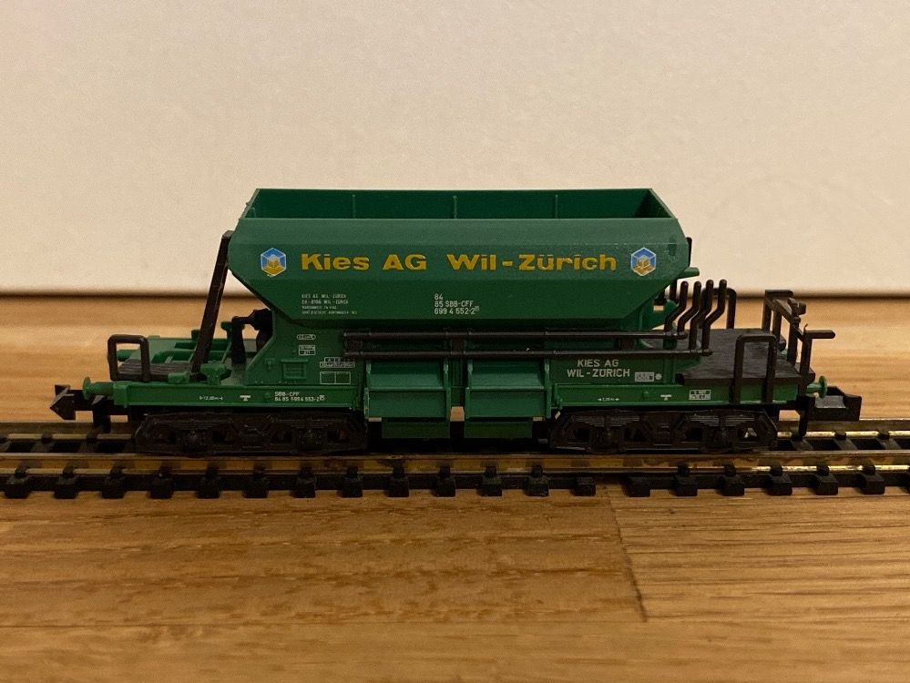 Minitrix SBB Güterwagen "Kies AG Wil - Zürich" | Kaufen auf Ricardo