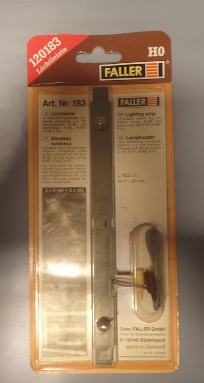 Faller - Art 120183 - Lichtleiste / rampe d'éclairage | Kaufen auf Ricardo