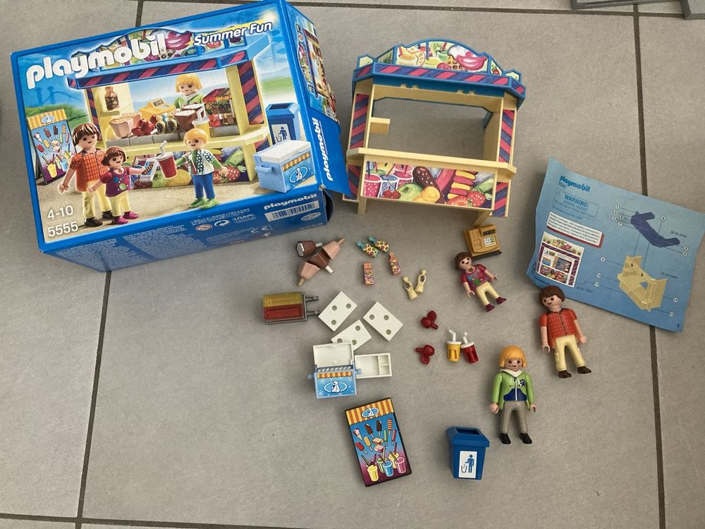 Playmobil Summer Fun Snack Stand Kiosk 5555 (Gebraucht) in Winterthur ...
