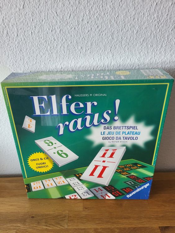 Grosses Brettspiel 'Elfer raus' (neu & orginalverpackt) | Kaufen auf ...