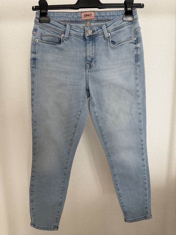 ONLY Petite ONLSHAPE LIFE Jeans Skinny Fit light blue denim | Kaufen ...