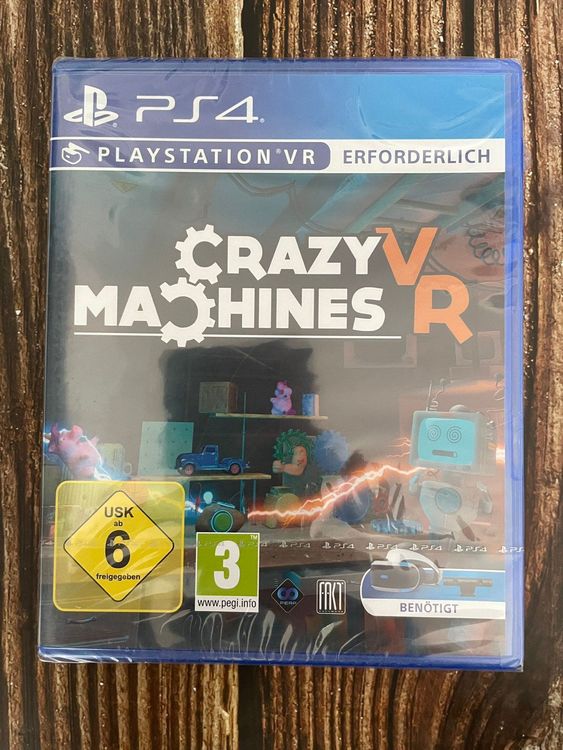 Crazy Machines VR [PS4][NEU] (Neu (gemäss Beschreibung)) in Niederwil SO für CHF 29.95 – mit ...