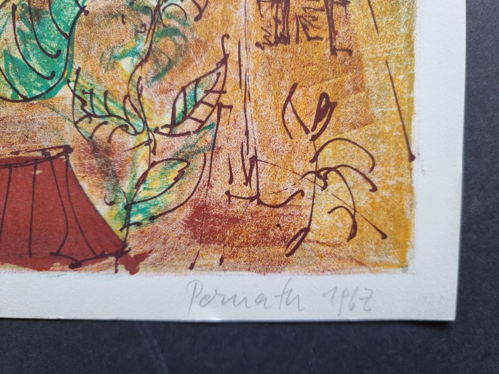 Johann Peter Pernath (1941) LITHOGRAPHIE SIGNIERT NUMMERIERT (Gebraucht) in Gersau für CHF 28 ...