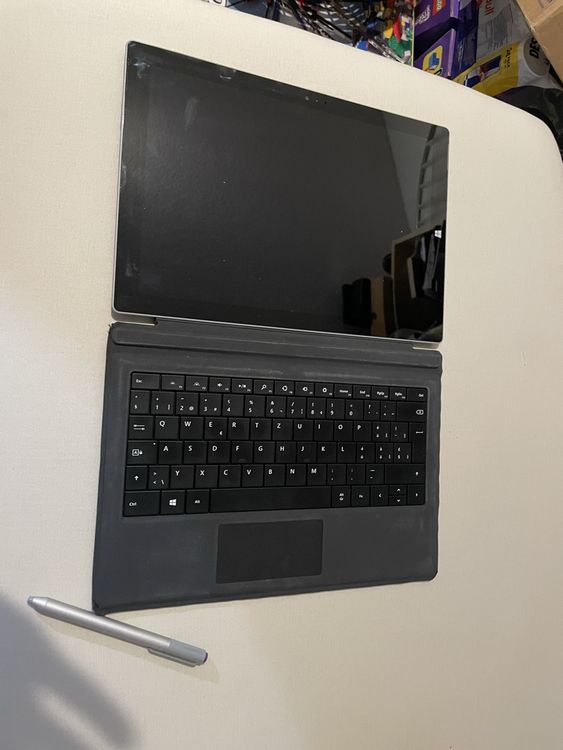 Microsoft Surface Pro 3 mit Stift und Ladegerät Defekt (Defekt) in ...