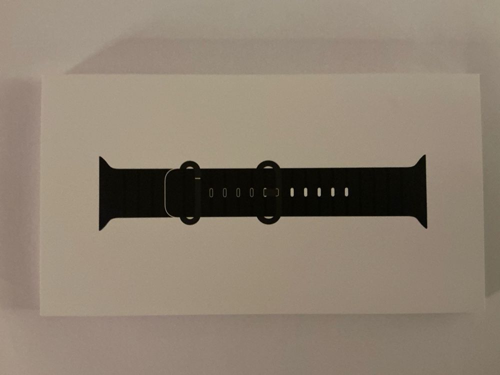 Original Apple Watch Armband Ocean Band 49mm, neuwertig + (Neu und ...