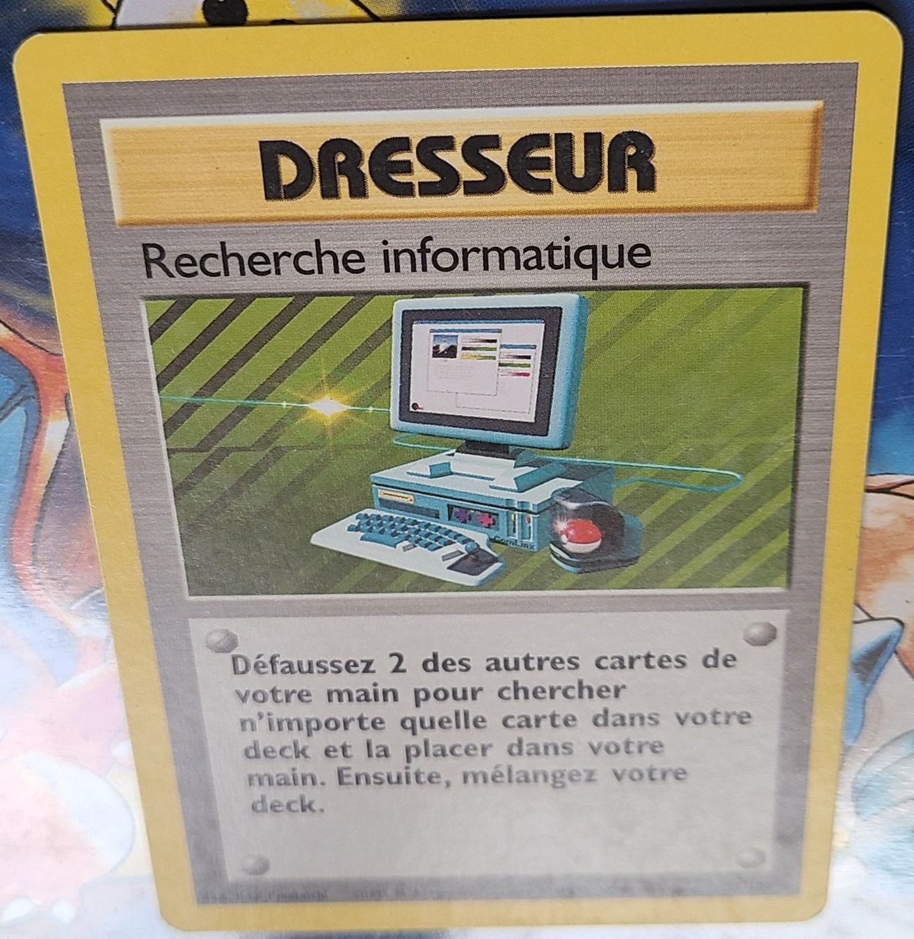 Carte Pokémon Dresseur (Base) Recherche informatique 71/102 (Neuf (Voir ...