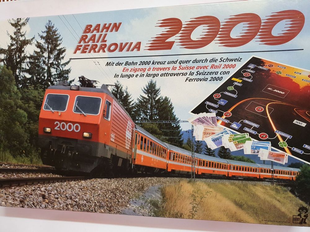 Bahn 2000 SBB Spiel durch die Schweiz (Gebraucht) in Oberdorf BL für ...