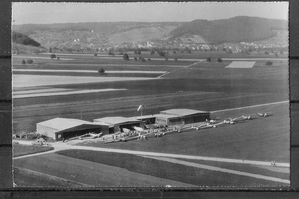 AG Flugplatz Birrfeld 1954 (mit Sonderstempel Ballon-Post) (Gebraucht) in Schocherswil für CHF ...