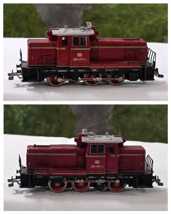 Güterzug mit V60 / BR 260 (Märklin 3065), AC, Telexkupplung (Gebraucht ...