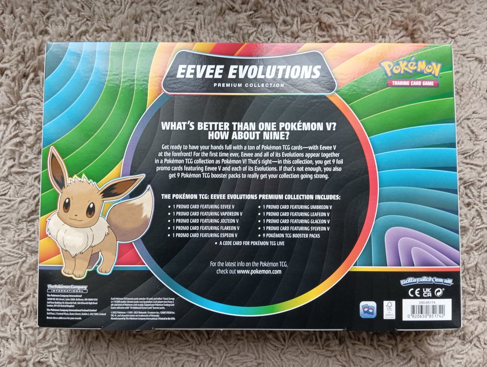 Pokemon Eevee Evolutions Premium Collection EN USA-Editon (Neu und ...