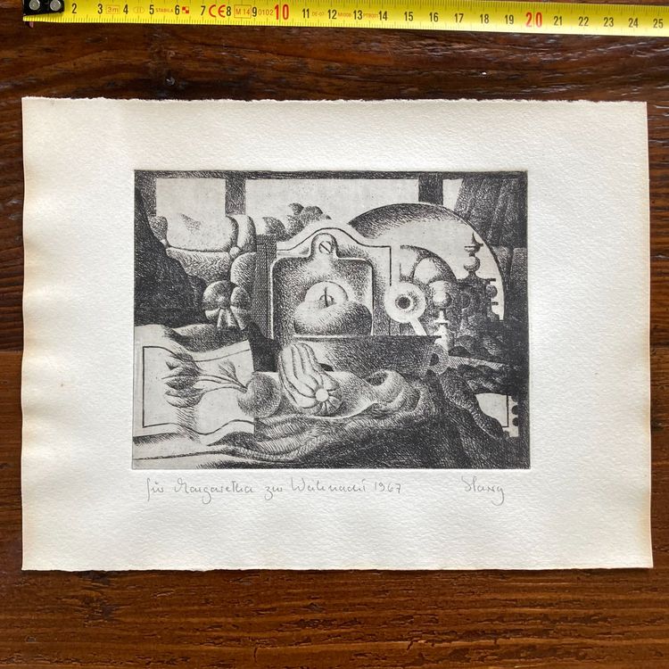 Harry Buser Radierung 1967 (Gebraucht) in Zürich für CHF 32 – mit ...