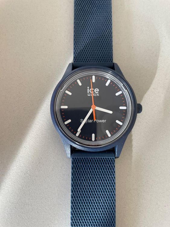 Ice Watch Solar Power Blau / Atlantic mit Garantie (Gebraucht) in ...