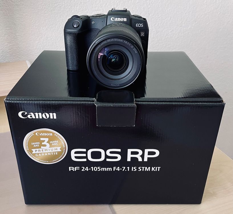 Canon EOS RP 24-105mm KIT - NEU - Garantie bis 2026 (Neu und ...