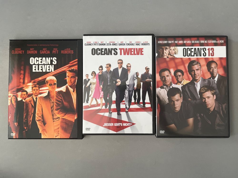 Ocean’s Eleven, Twelve, Thirteen, DVD 📀 (Neu (gemäss Beschreibung)) in ...