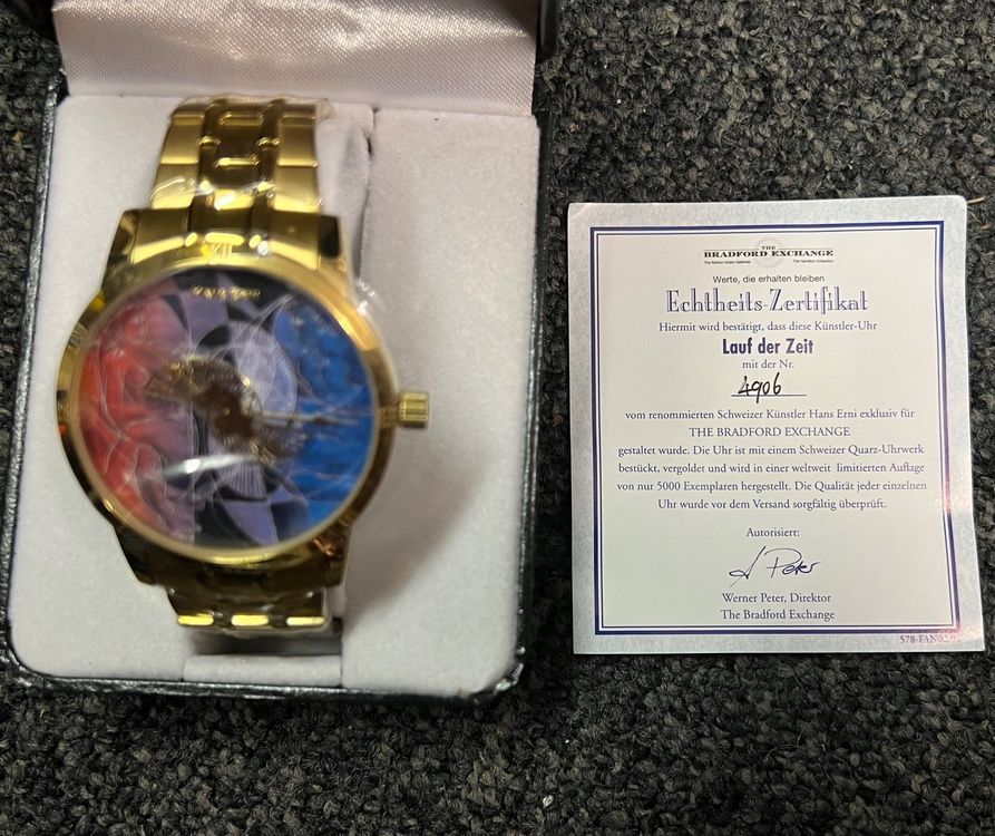 Hans Erni Uhr - Lauf der Zeit (Neu und originalverpackt) in Zürich für CHF 80 – mit Lieferung ...