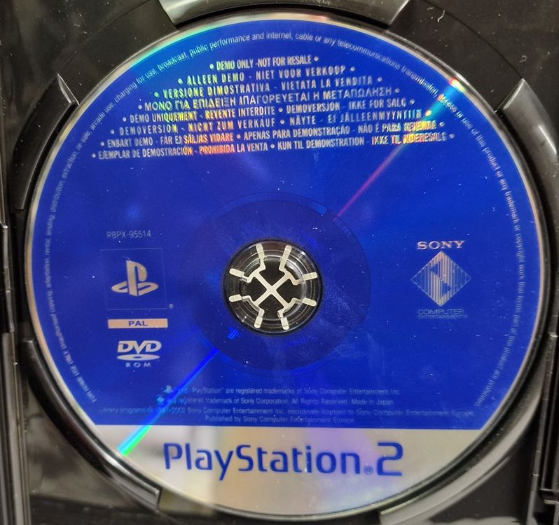 Playstation 2 Promo Demo Disc - PBPX-95514 - NFR | Kaufen auf Ricardo