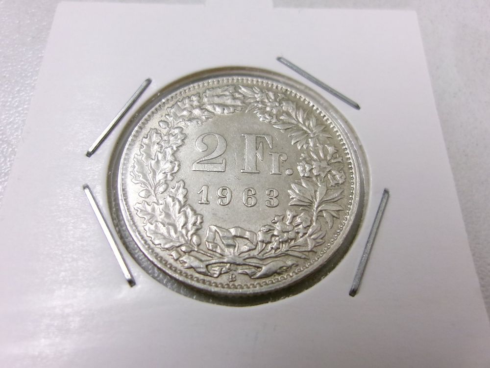2 Franken 1963 Silber vz | Kaufen auf Ricardo