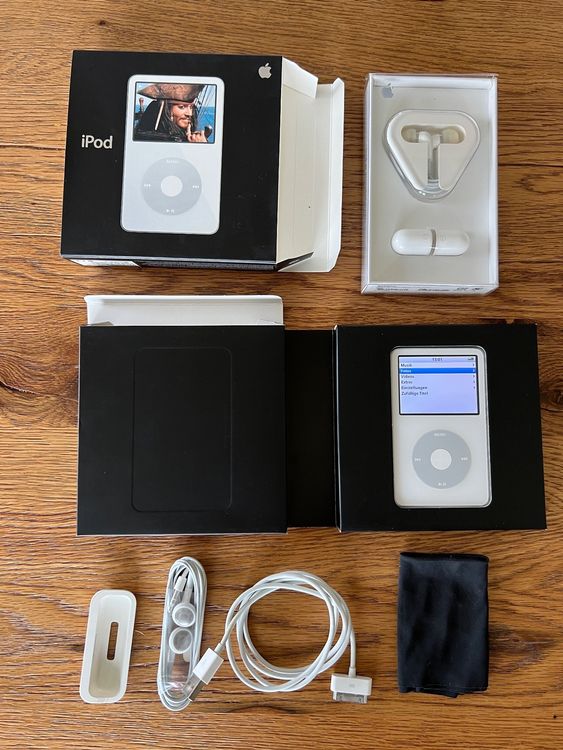 iPod | 80GB | inkl. Zubehör + original Verpackung | Kaufen auf Ricardo