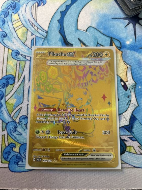Prismatic Evolutions Pikachu EX hyper rare 179/131 (Neu (gemäss ...