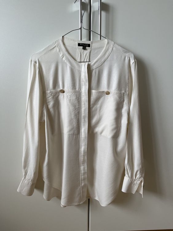 Massimo Dutti Bluse, Gr. 34, Vanille farbig (Gebraucht) in Zürich für ...