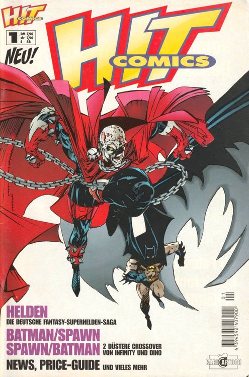 Hit Comics Magazin #01, 1998 - Karicartoon/JNK Verlag | Kaufen auf Ricardo