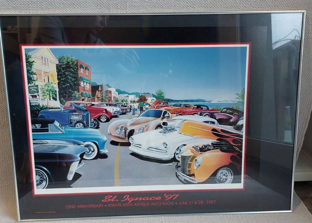 Hot Rod Muscle Car Art von Bruce Kaiser Bild American cars (Neu (gemäss ...