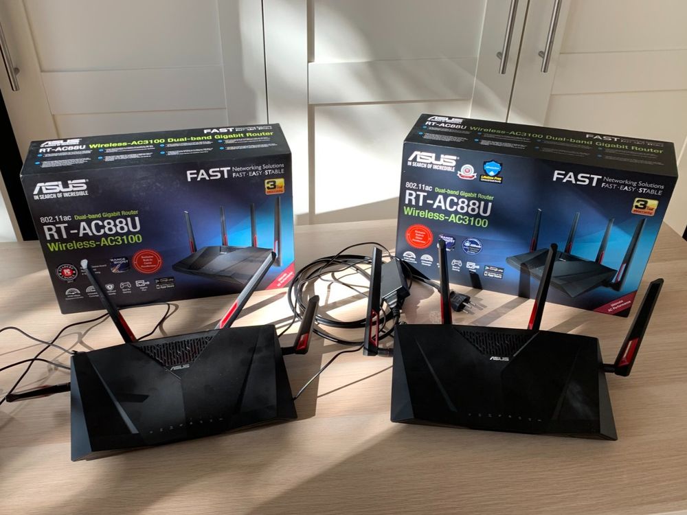 2 x RT-AC88U Router (Gebraucht) in Eglisau für CHF 100 – mit Lieferung ...